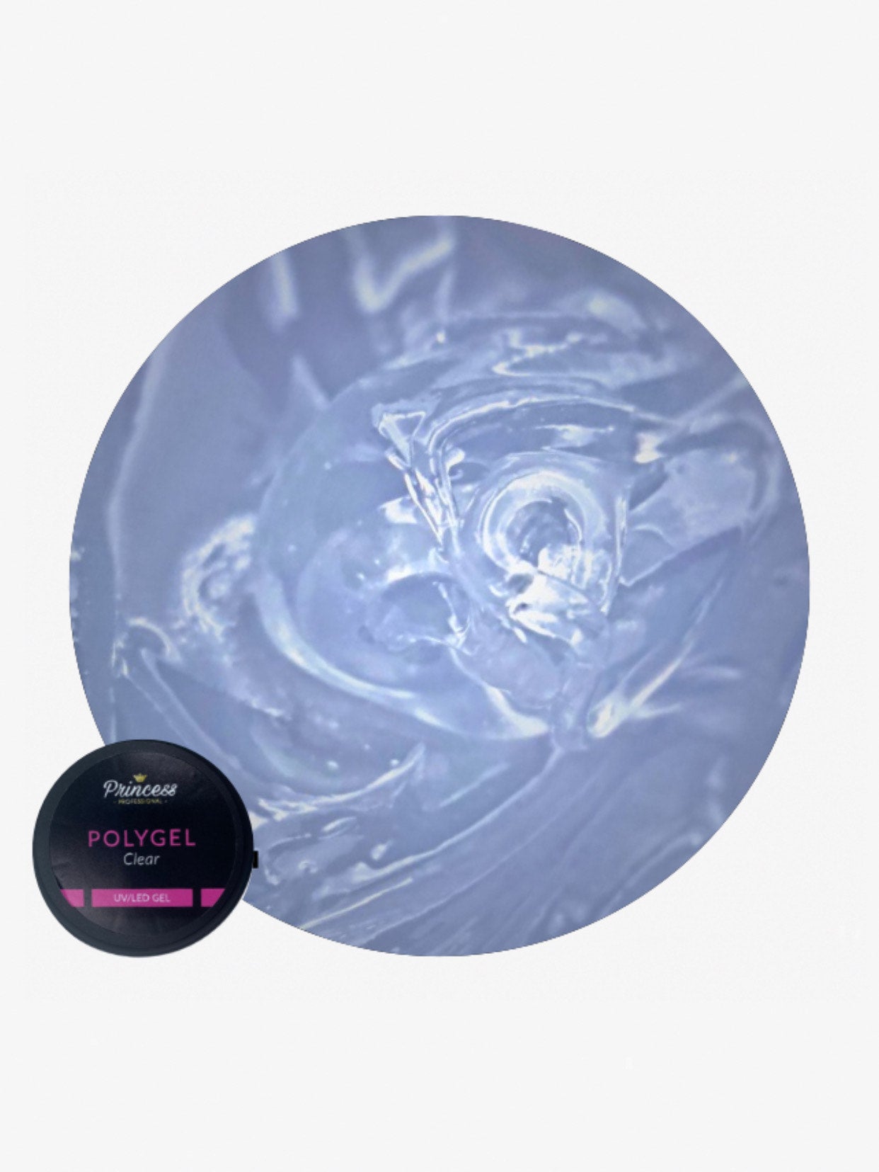 Polygel Clear – Princess Nails