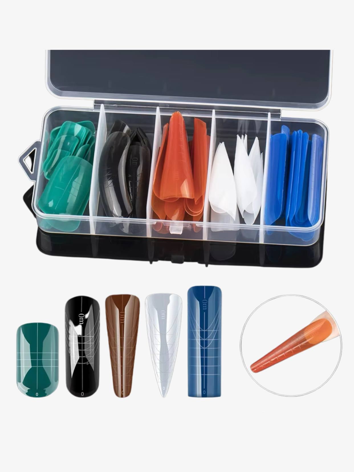 Wide Base Dual Forms for Nail Extensions – Princess Nails